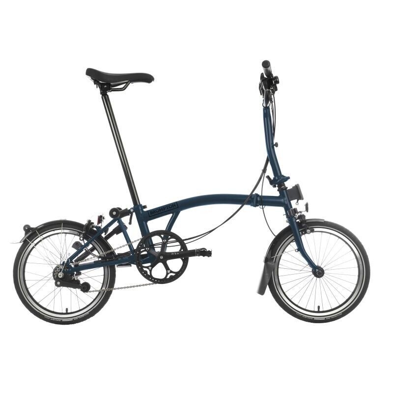 Bicicleta Plegable Brompton C Line Explore Ocean Blue – Compacta ...